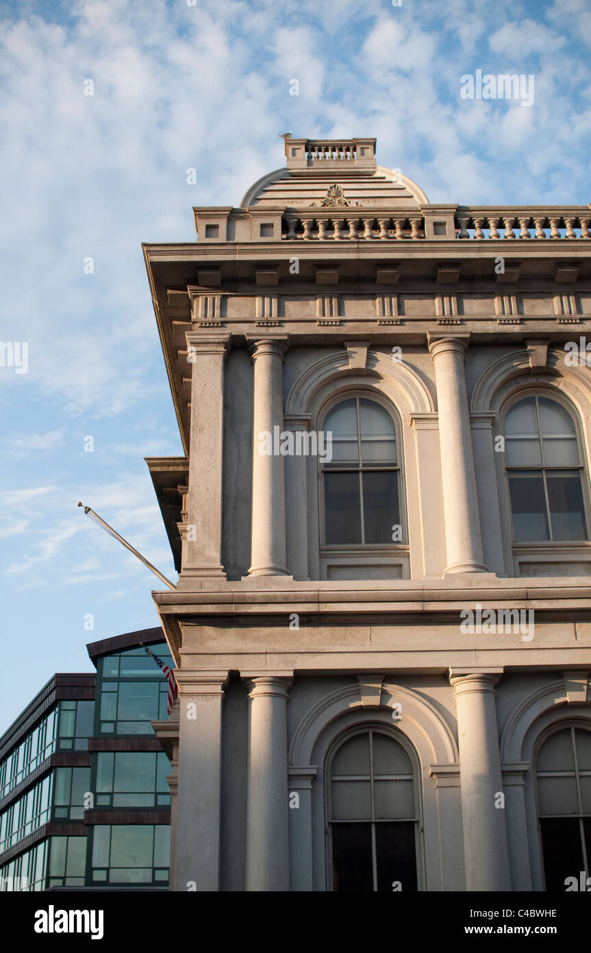 The U.S. Customs House in Portland, Maine, USA was designed by Alfred B ...