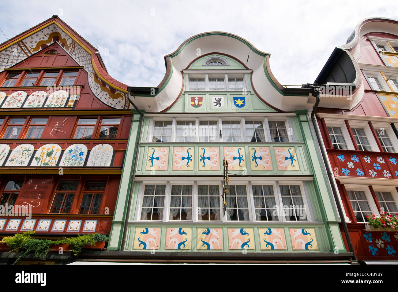 Traditional house, Appenzell, Switzerland Stock Photo - Alamy