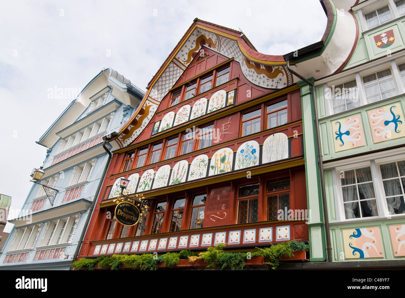 Traditional house, Appenzell, Switzerland Stock Photo - Alamy