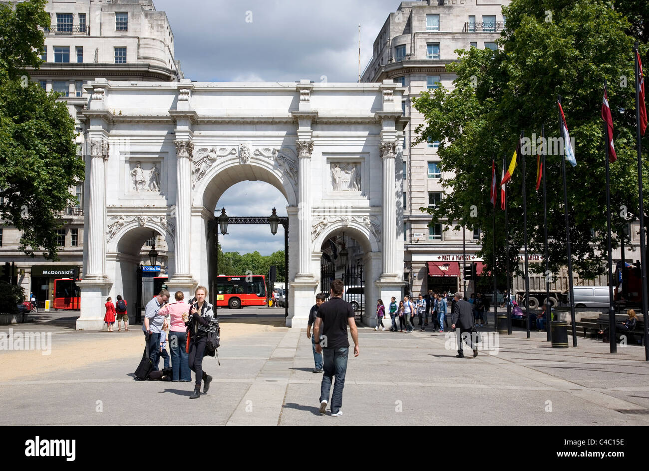 Marble Arch in London Stock Photo - Alamy