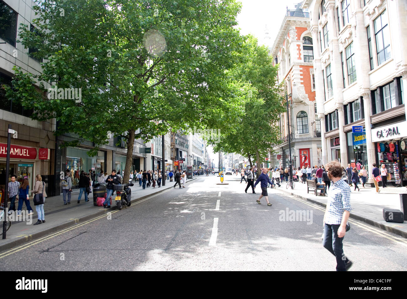 Oxford st central london hi-res stock photography and images - Alamy