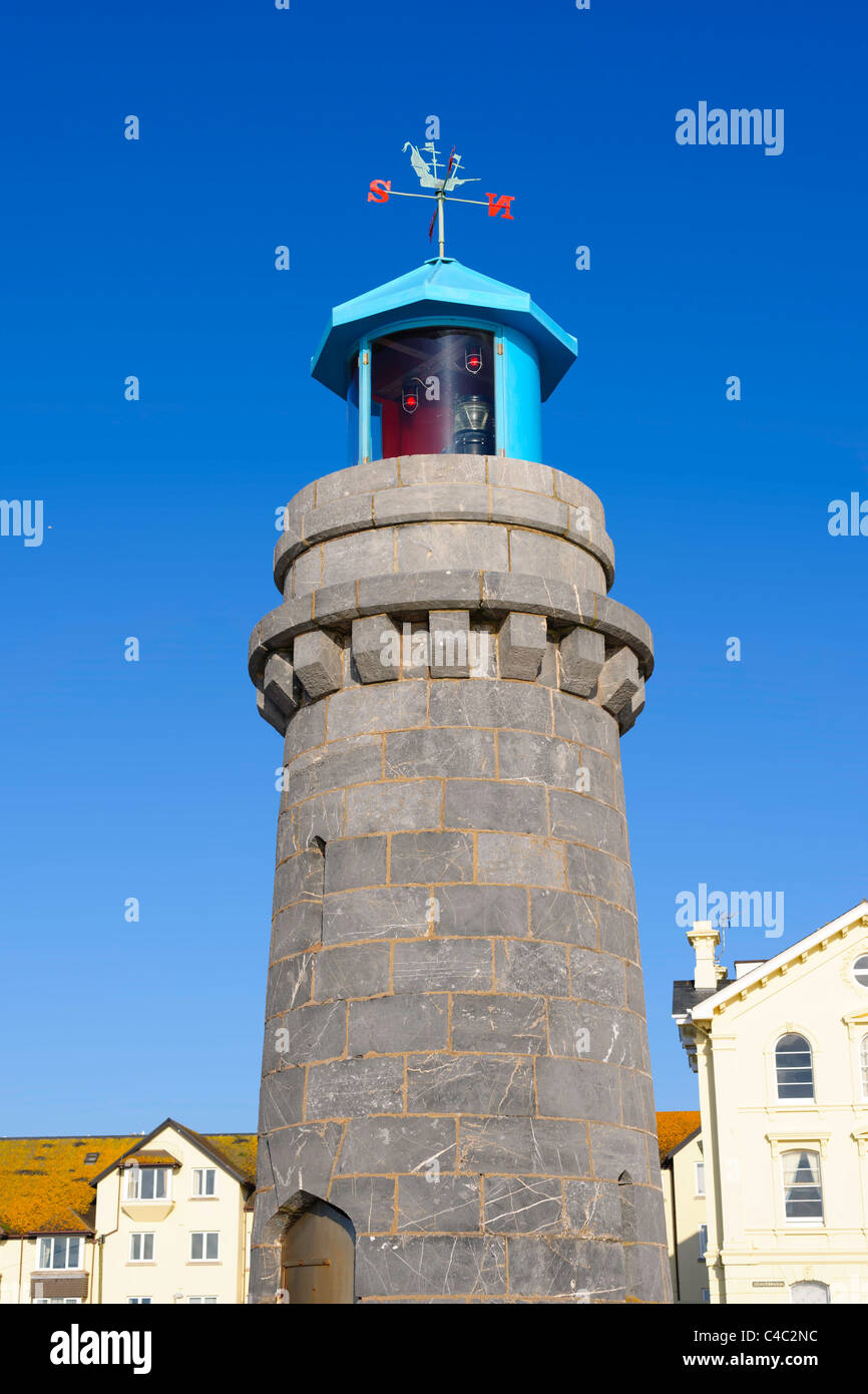 The Lighthouse sea front Teignmouth Devon UK Stock Photo - Alamy