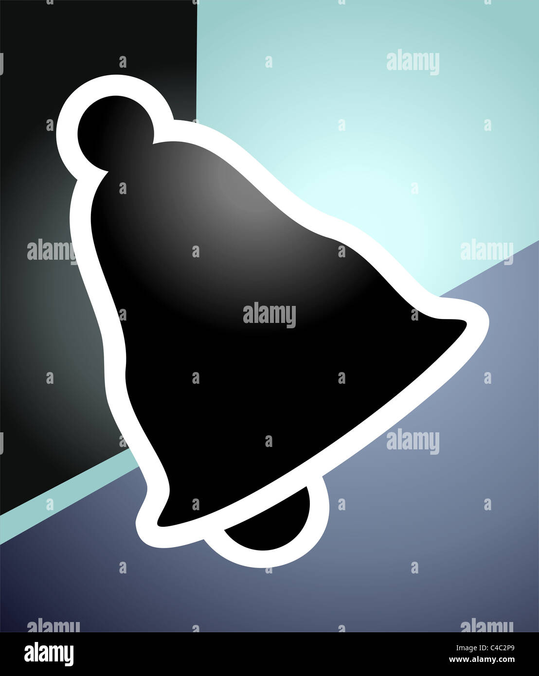 silhouette of a bell Stock Photo - Alamy