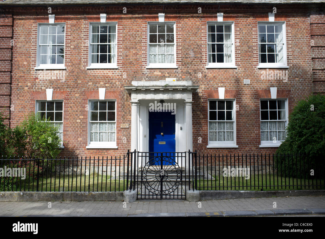 Georgian red brick house hi-res stock photography and images - Alamy