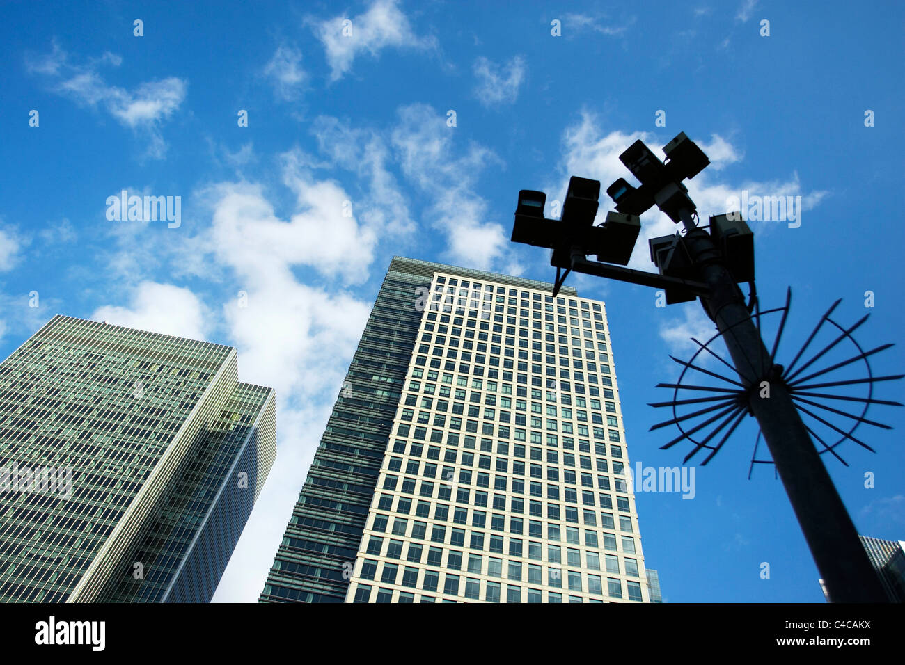Pole mounted cctv cameras hi-res stock photography and images - Alamy
