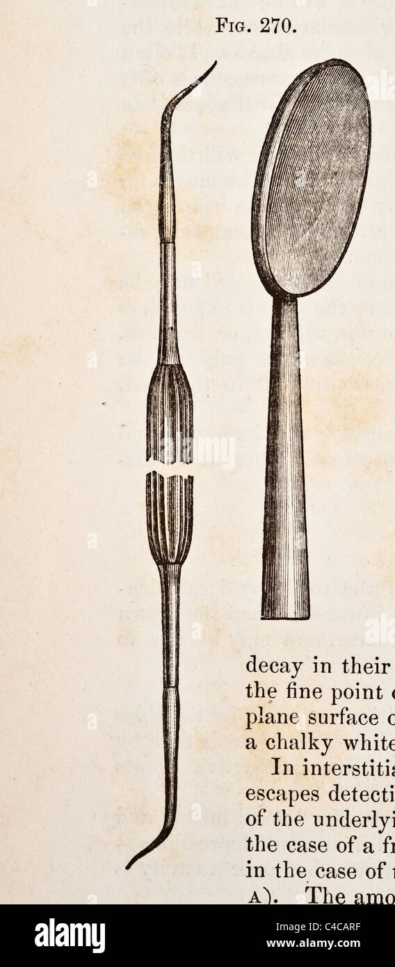 Antique Illustration of Surgical Tools and Medical Apparatus Stock ...