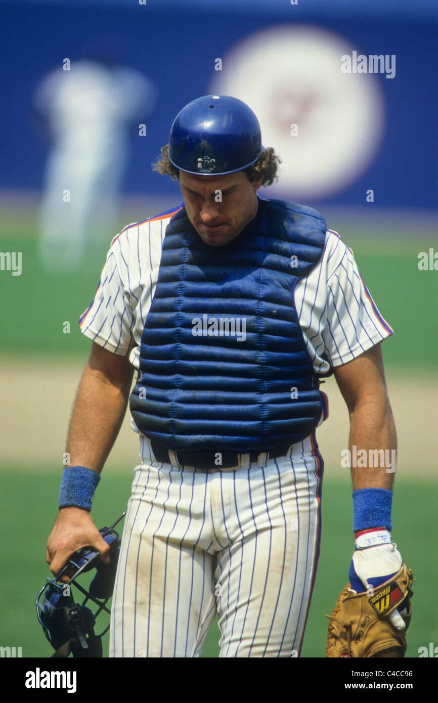 Gary Carter play for the New York Mets Stock Photo - Alamy