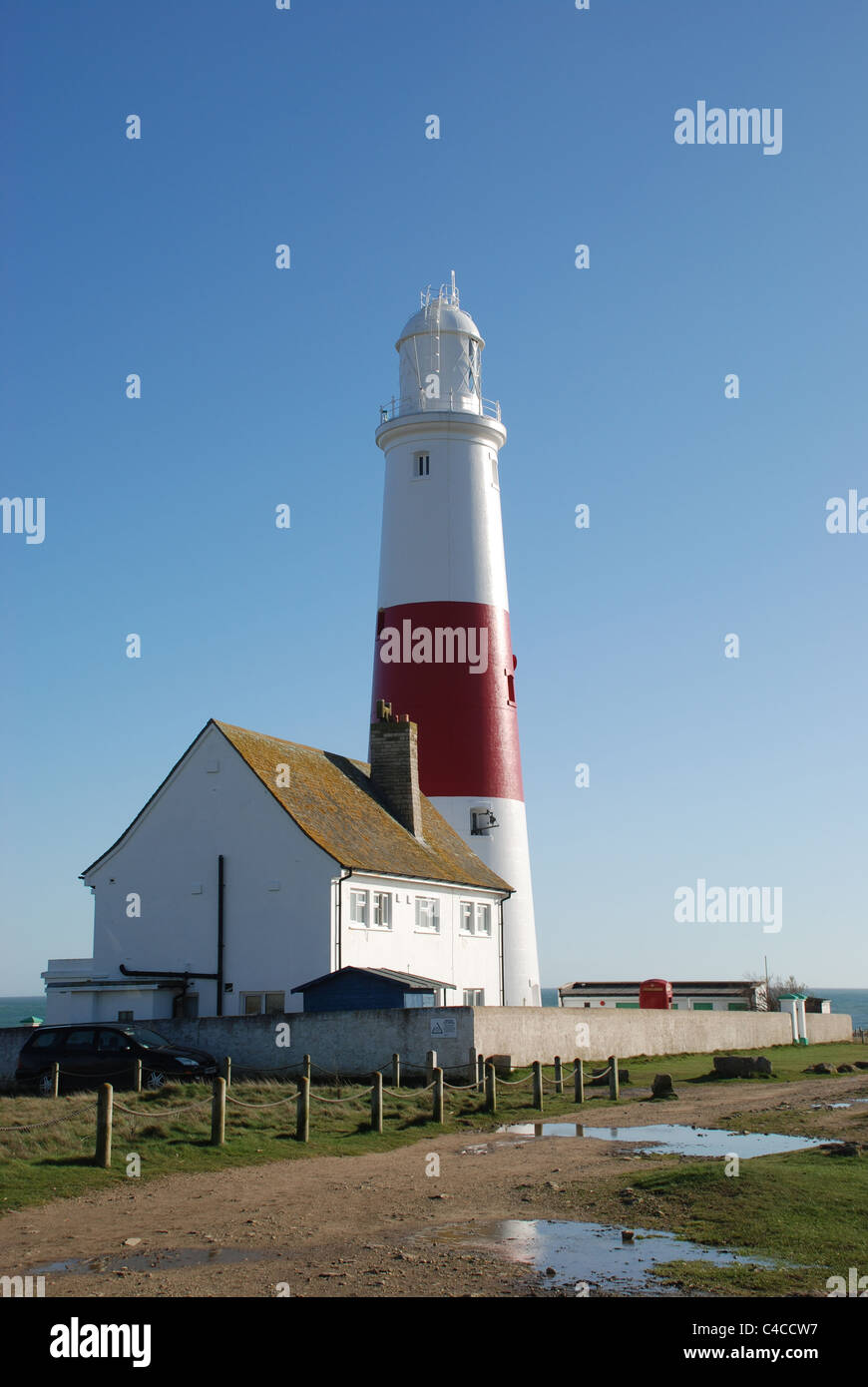 Portland Bill lighthouse Stock Photo - Alamy
