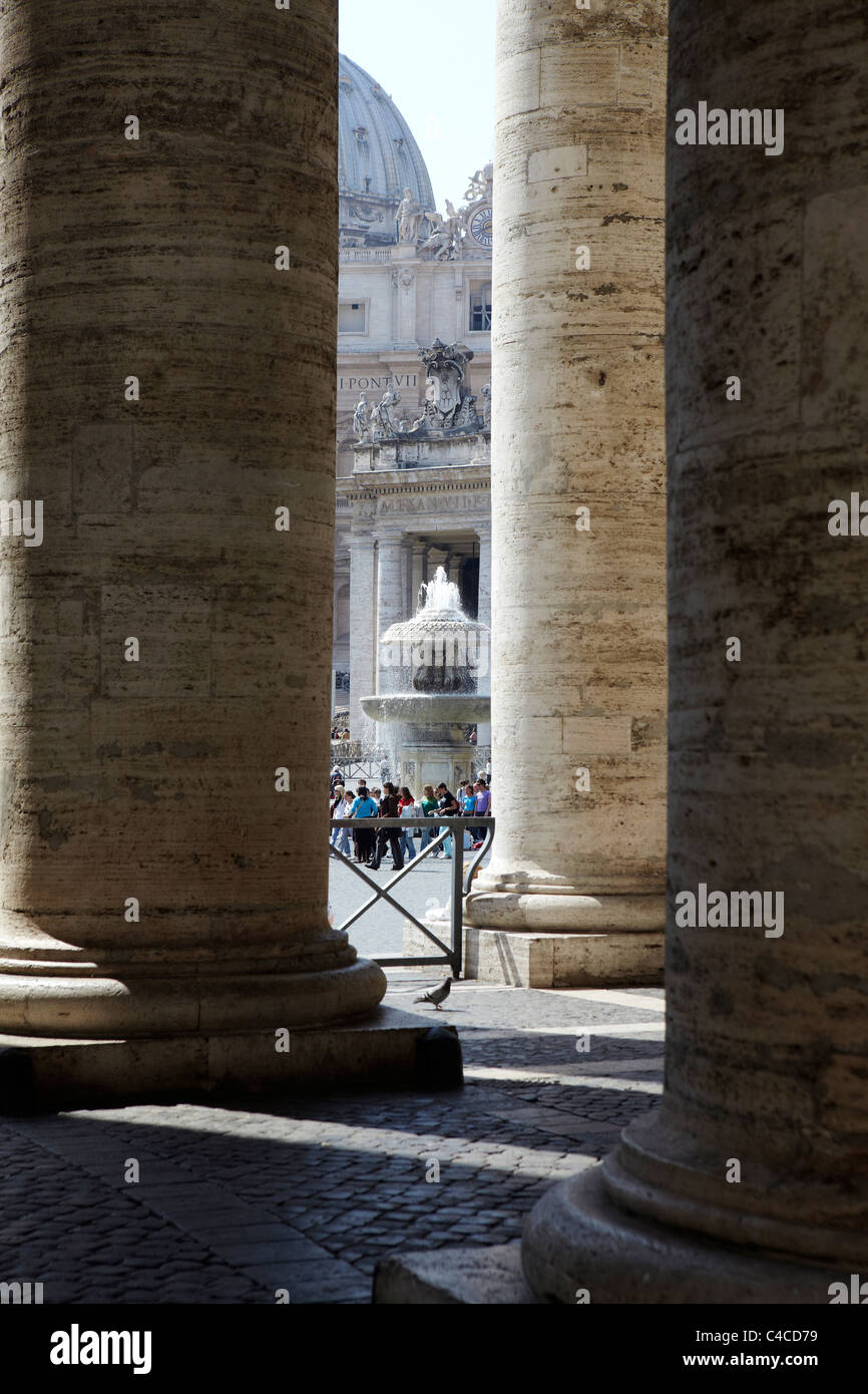 Colonnade colonnades doric columns column pillar pillars hi-res stock ...