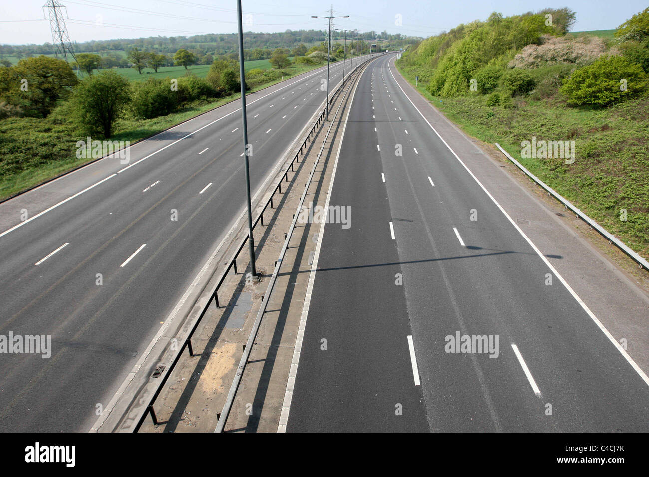 M1 MOTORWAY NEAR LONDON Stock Photo - Alamy