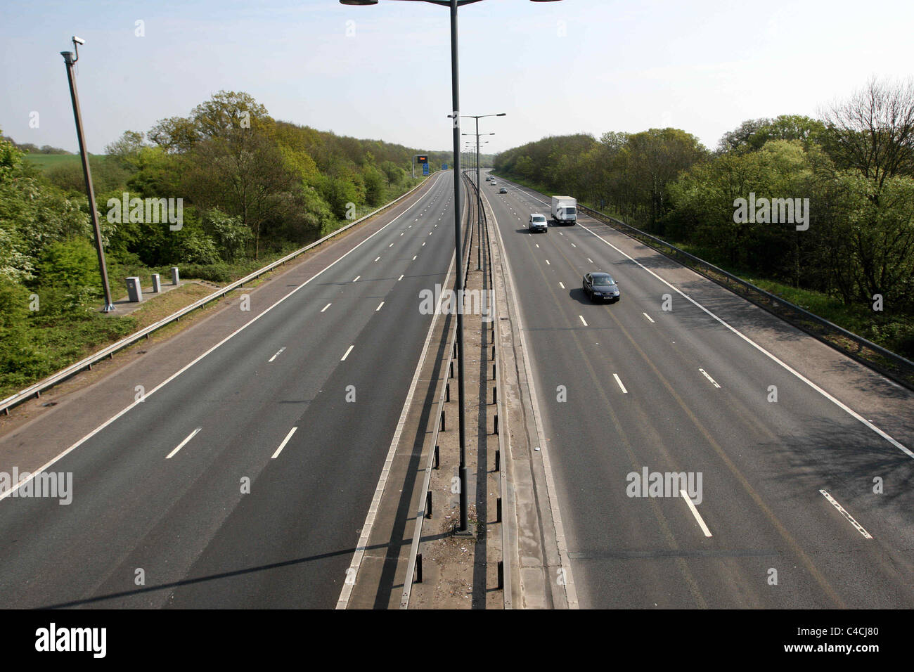 M1 MOTORWAY NEAR LONDON Stock Photo - Alamy