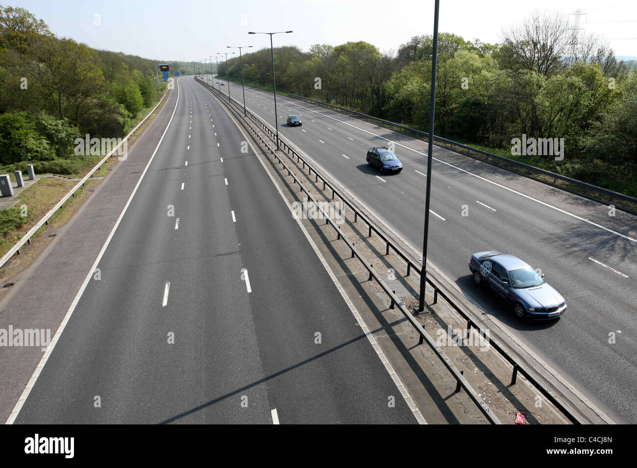 M1 MOTORWAY NEAR LONDON Stock Photo - Alamy
