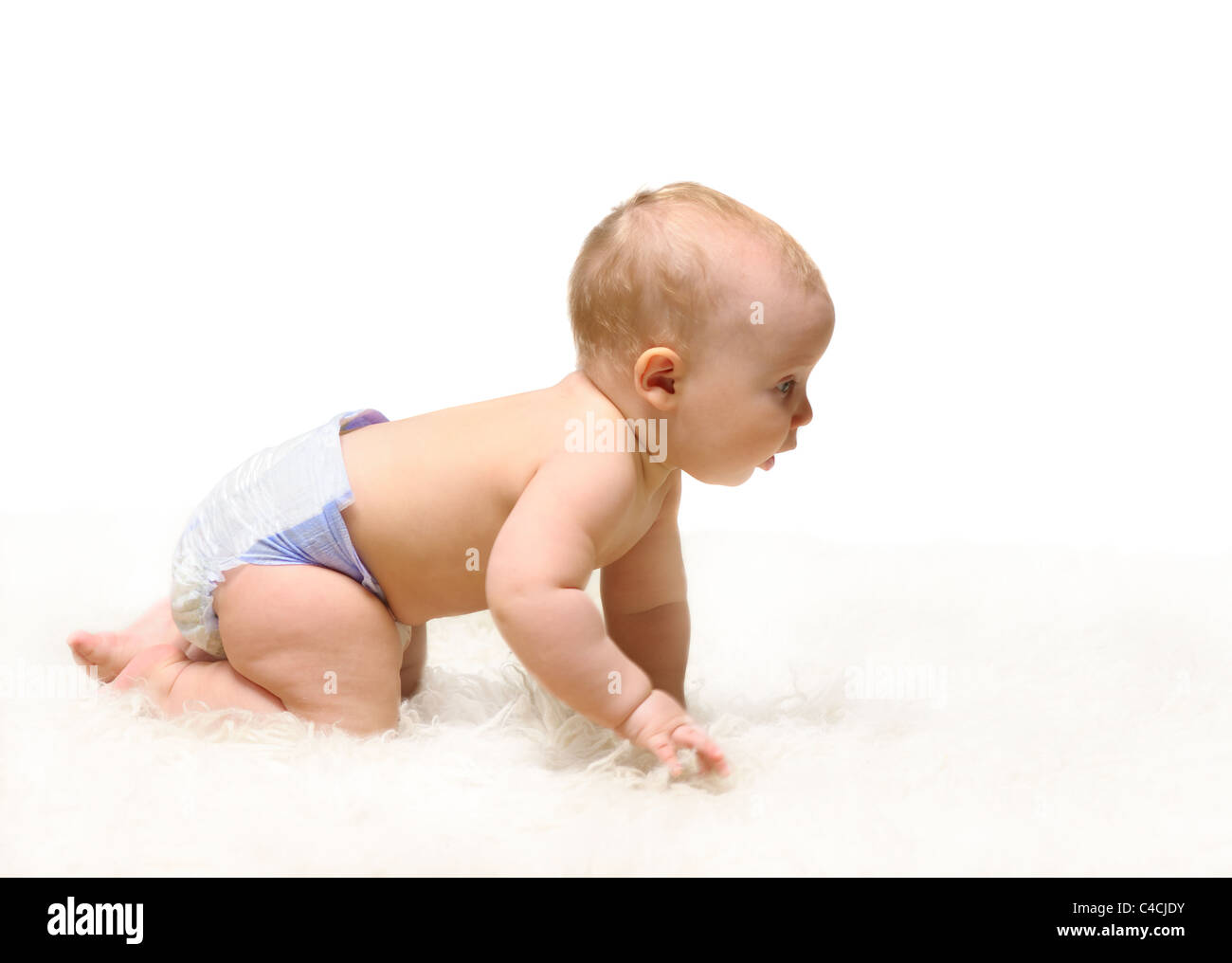 Baby creeps hi-res stock photography and images - Alamy