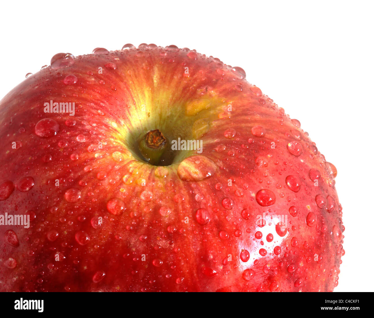 red apple close up Stock Photo - Alamy