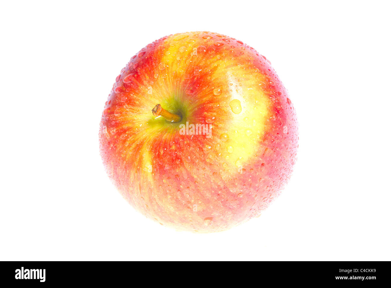 apple isolated on white background Stock Photo - Alamy