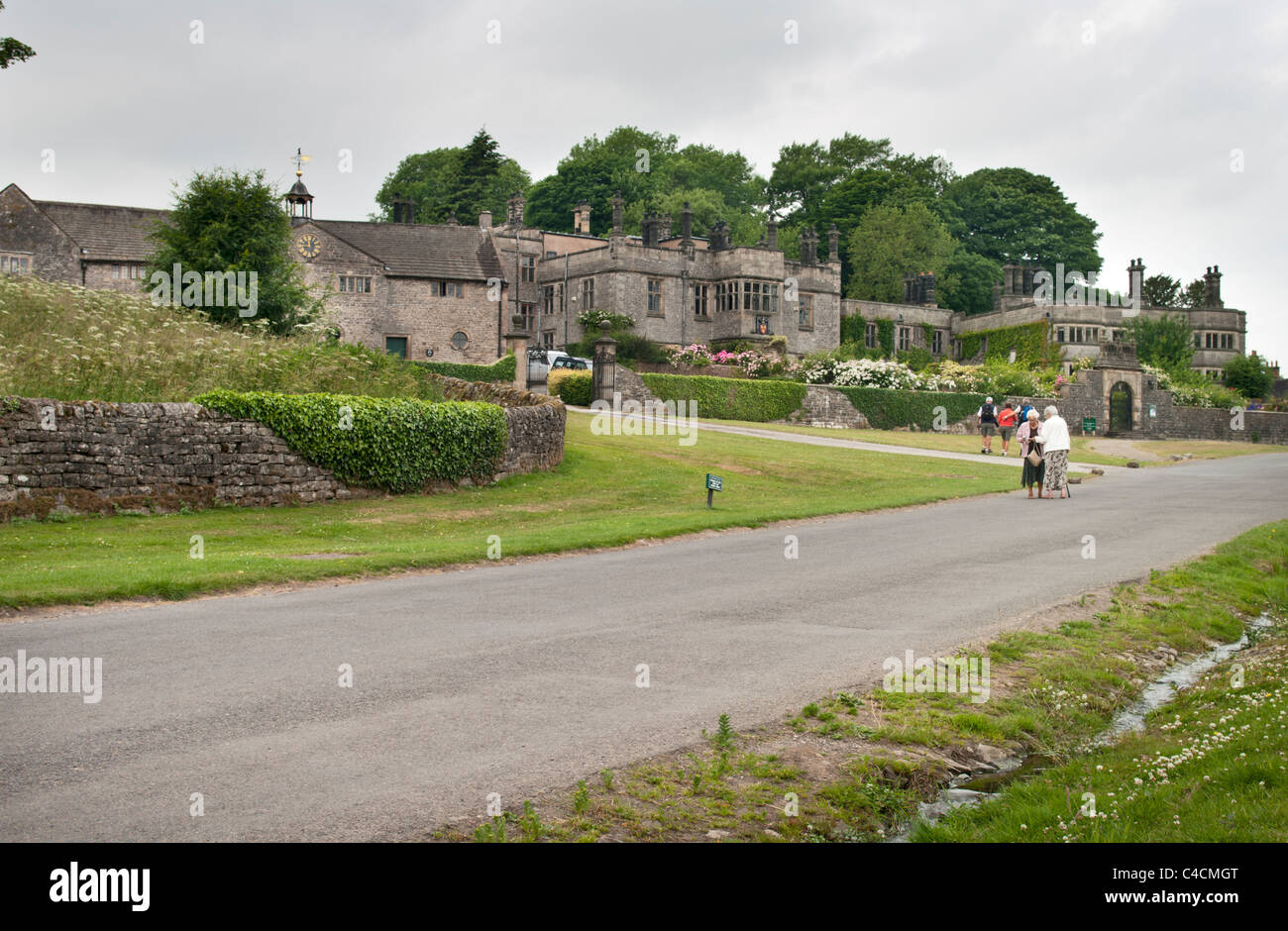 Tissington Hall, Tissington, Derbyshire Stock Photo - Alamy