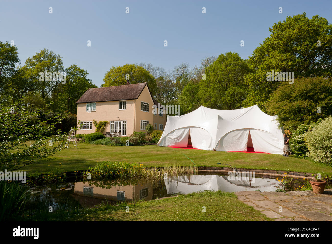 Marquee tent hi-res stock photography and images - Alamy