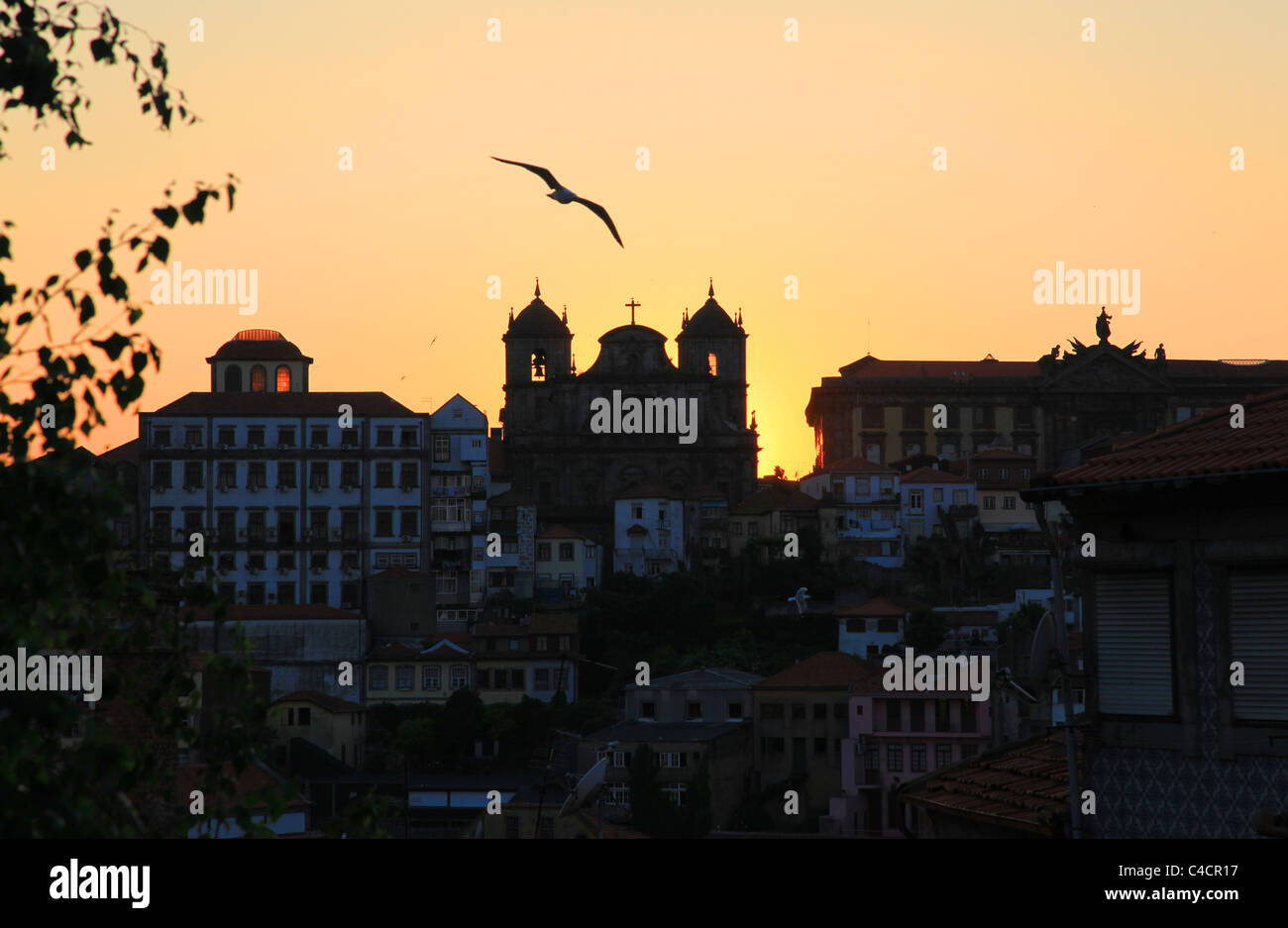 Porto Skyline, Portugal Stock Photo - Alamy