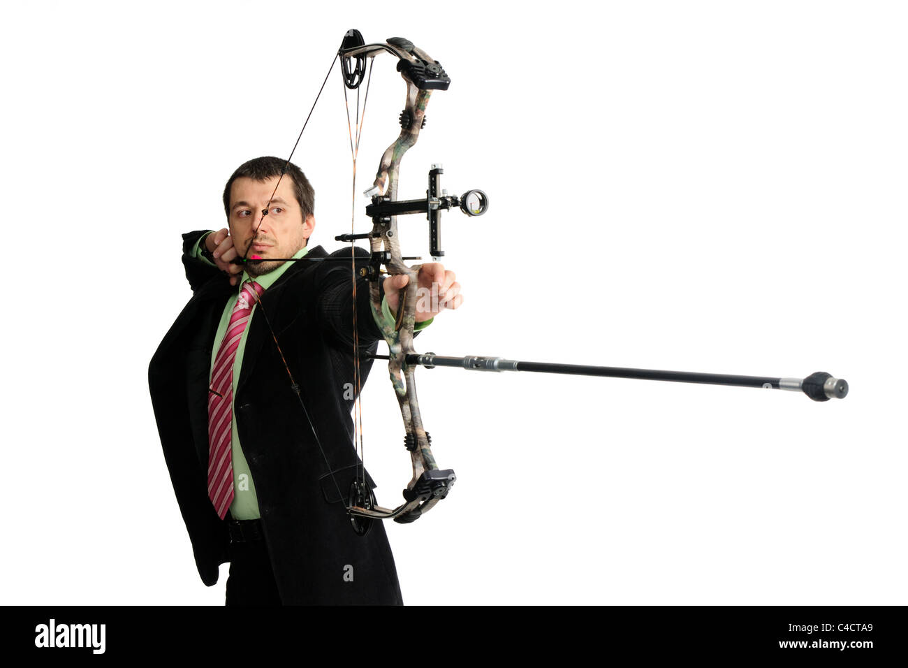 Bow weapon Cut Out Stock Images & Pictures - Alamy