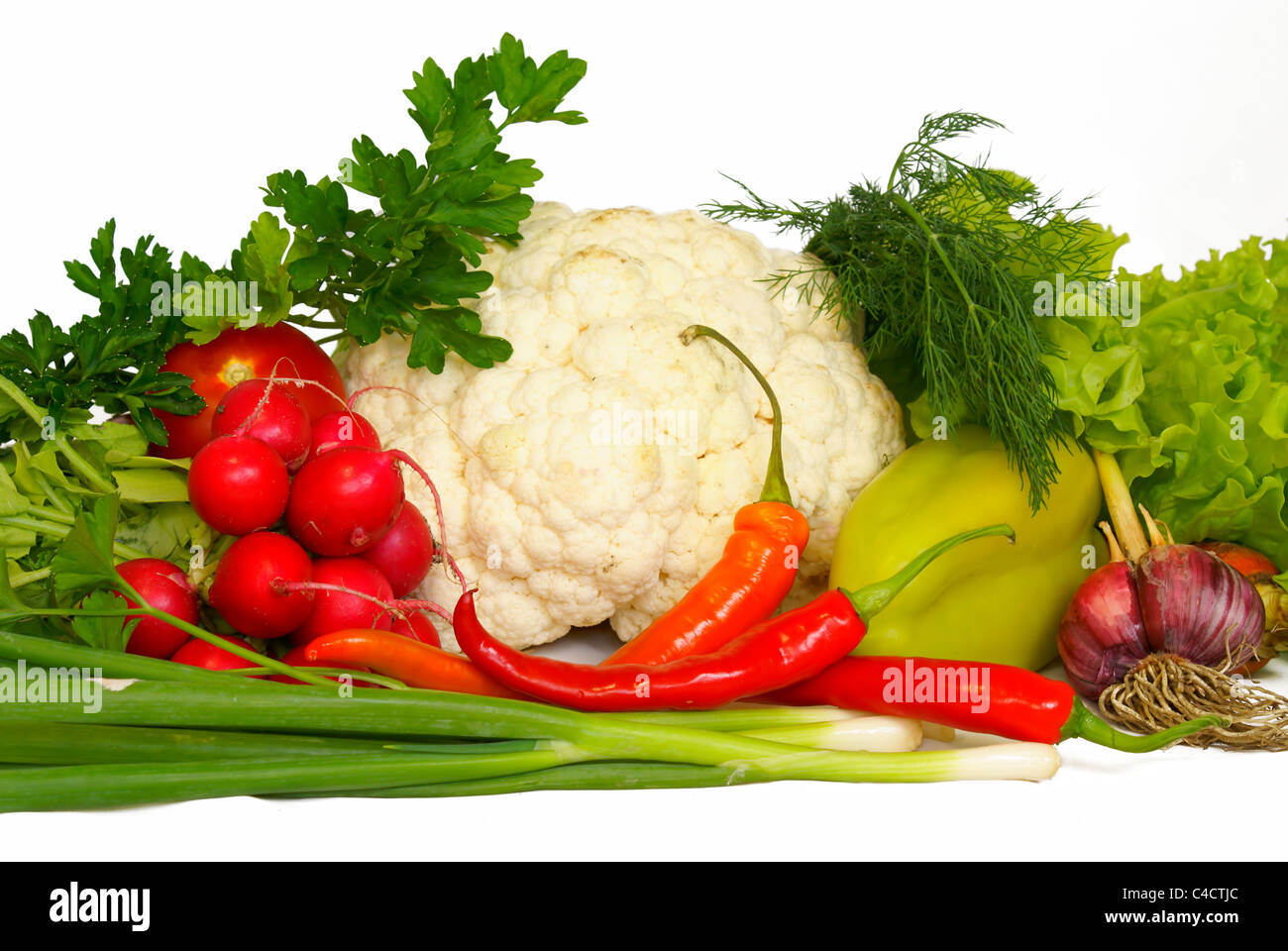 Collection fresh vegetables kitchen hi-res stock photography and images ...