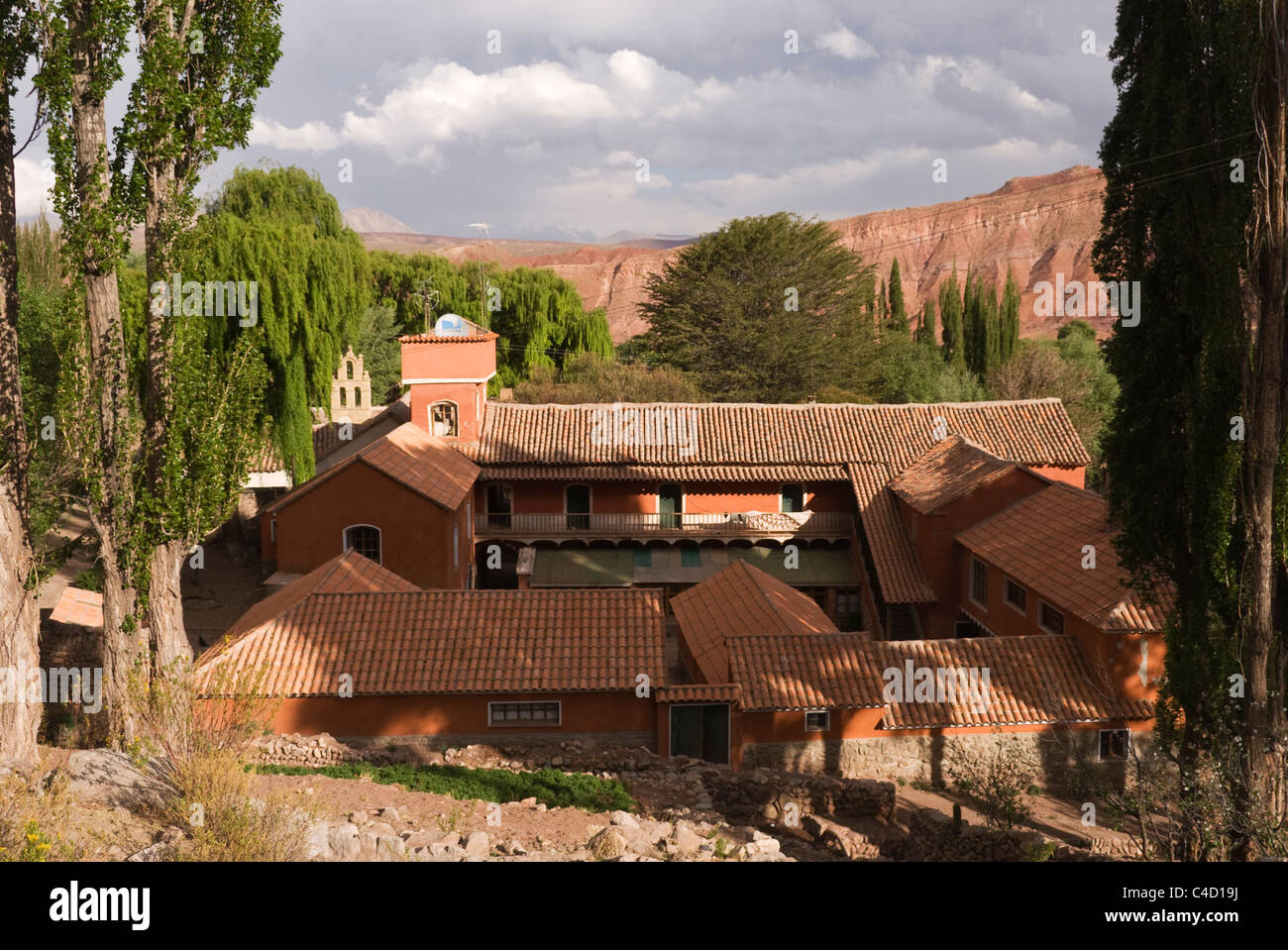 Bolivia, Cayara, Hacienda Cayara, from above Stock Photo - Alamy