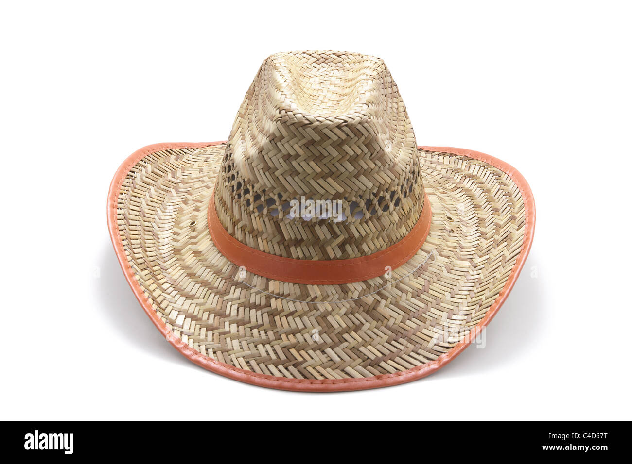 Wide brimmed sun hat Cut Out Stock Images & Pictures - Alamy