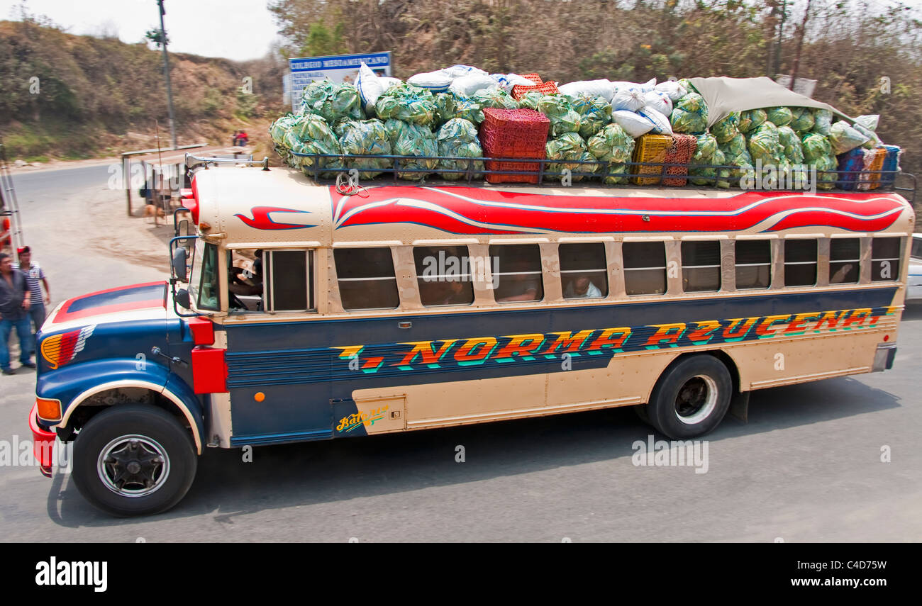 Guatemala Wallpapers Chicken Bus
