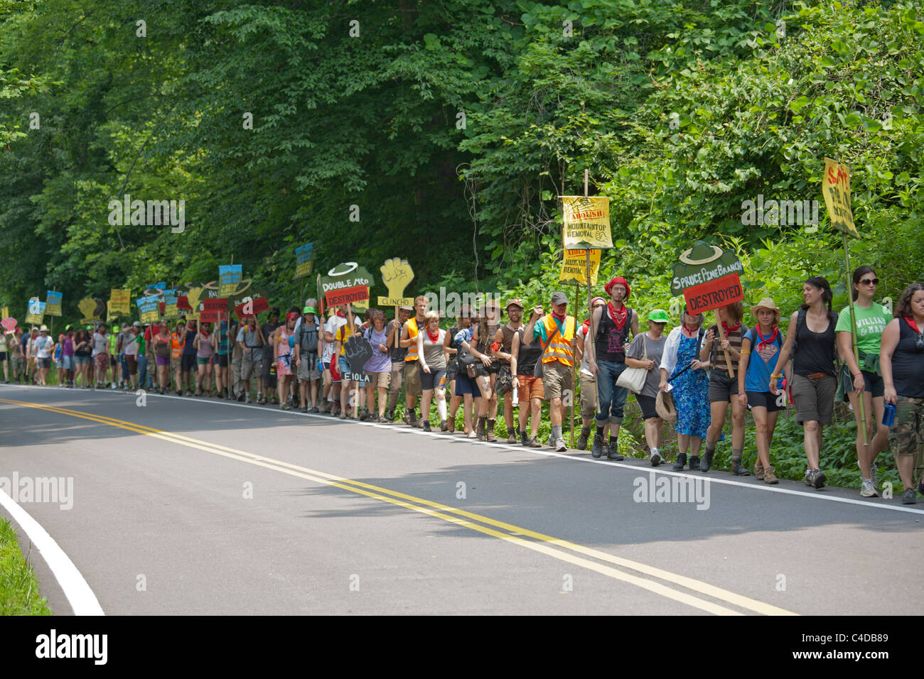 Blair mountain protest hi-res stock photography and images - Alamy