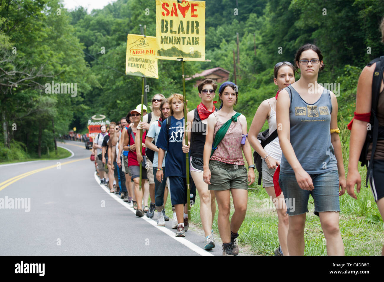 Blair mountain protest hi-res stock photography and images - Alamy