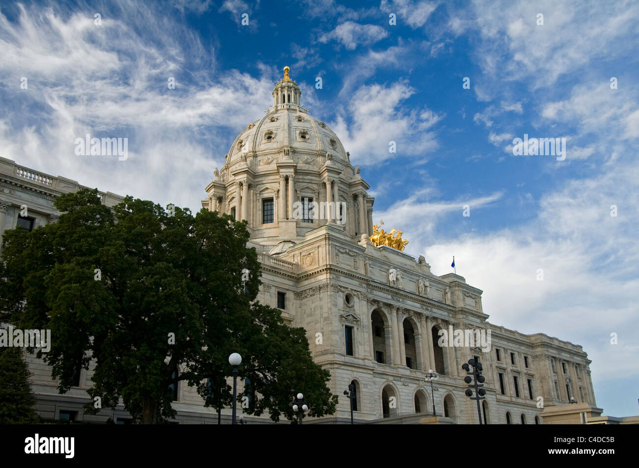state capitol building front in saint paul minnesota Stock Photo - Alamy