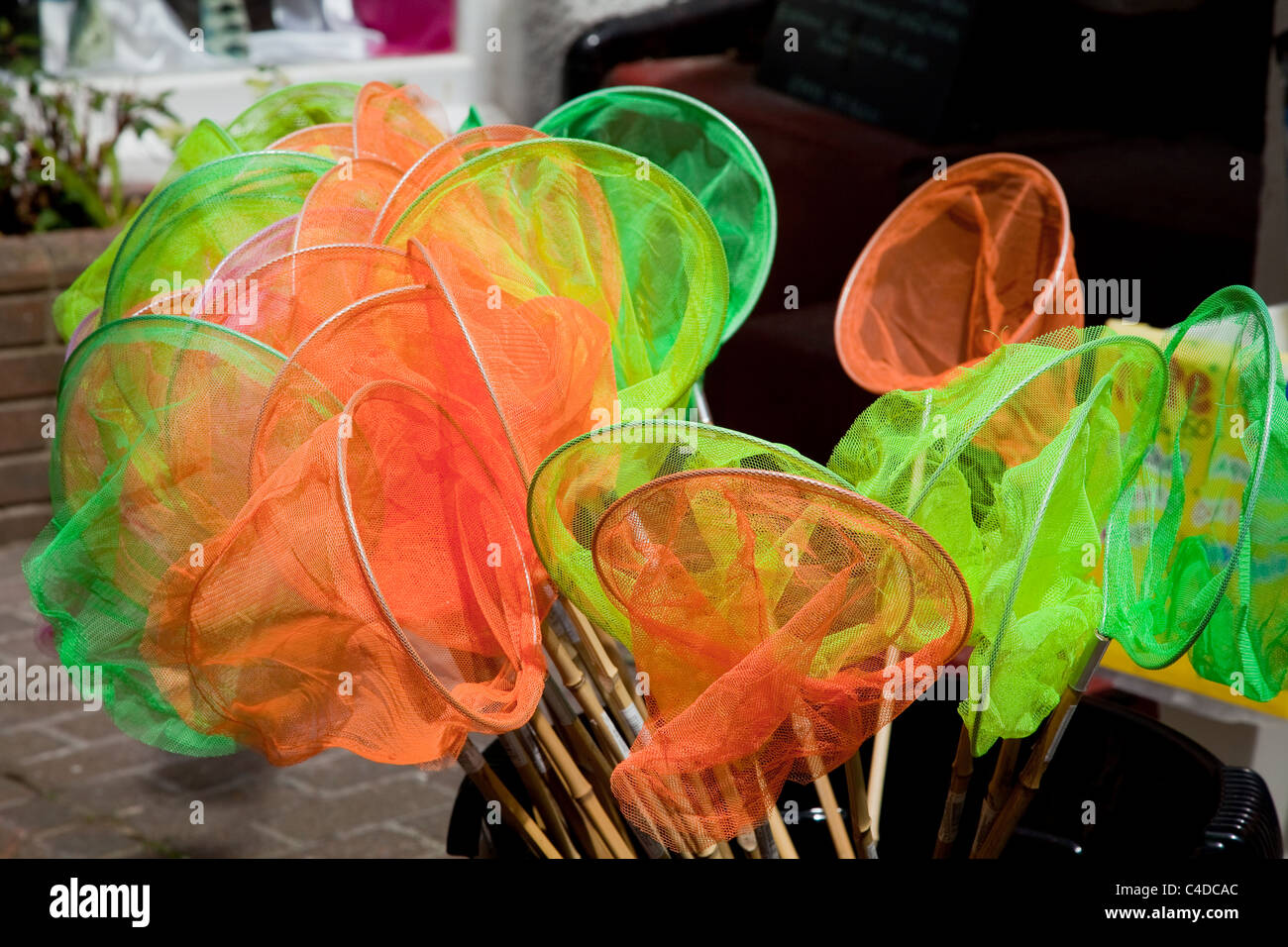 child's pond or fishing nets Stock Photo - Alamy
