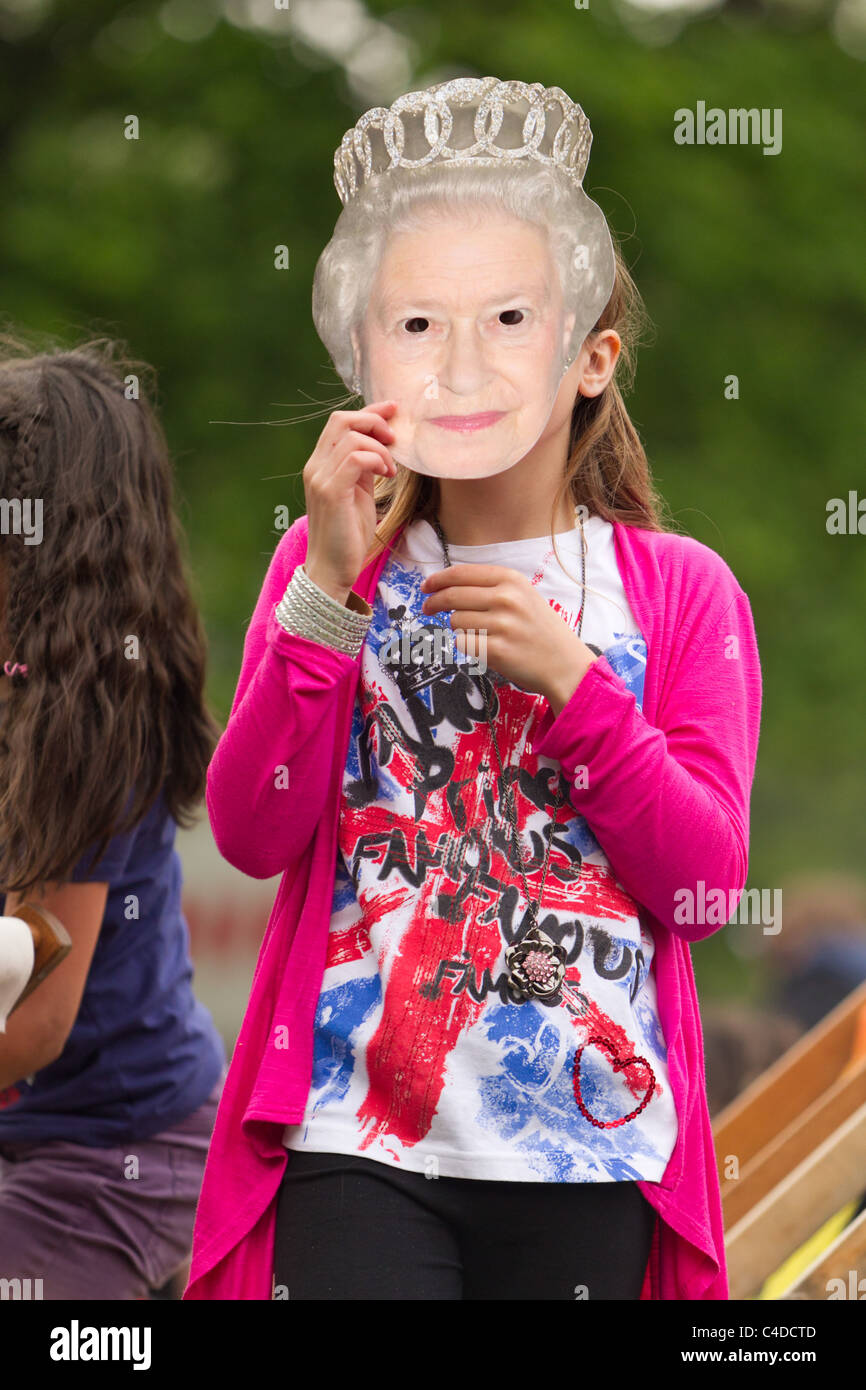 Queen elizabeth mask hi-res stock photography and images - Alamy