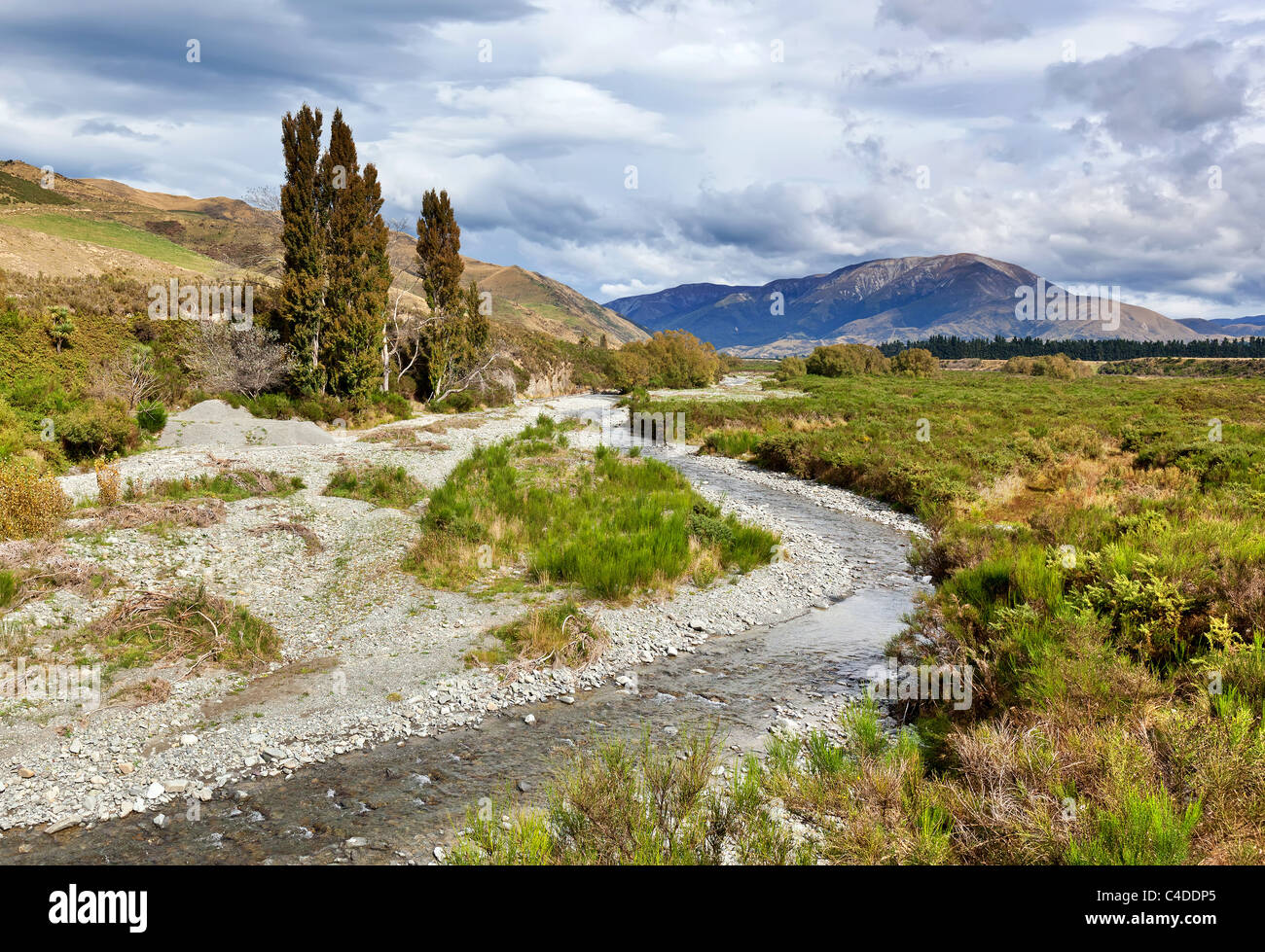 Scenic New Zealand country side south island Stock Photo - Alamy