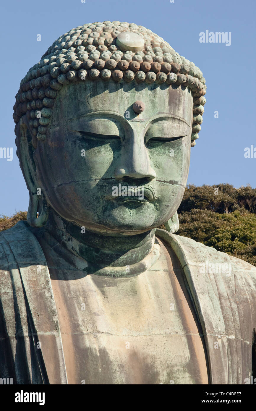 Japanese Buddha Statue Face