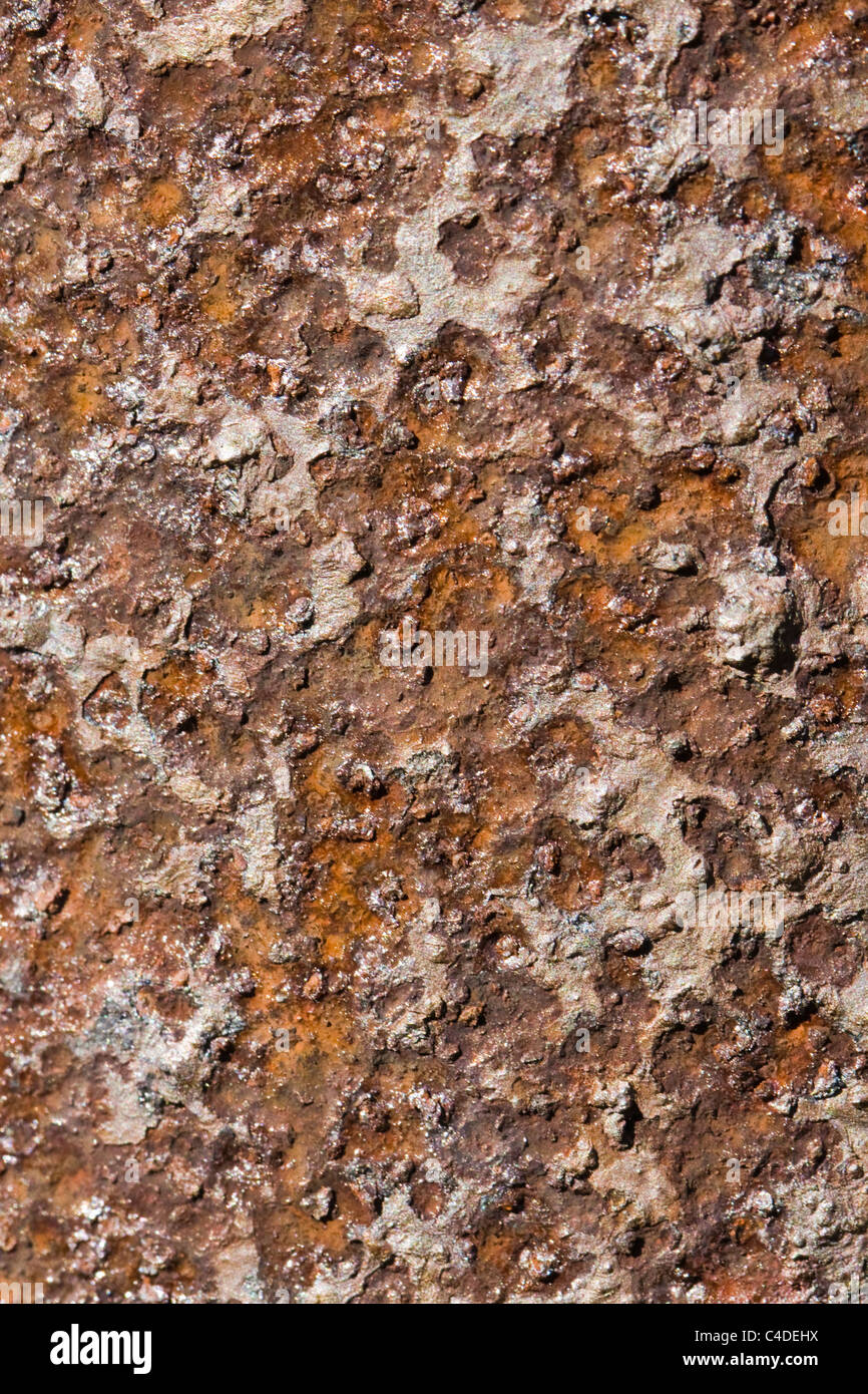 deep rust on metal surface Stock Photo - Alamy