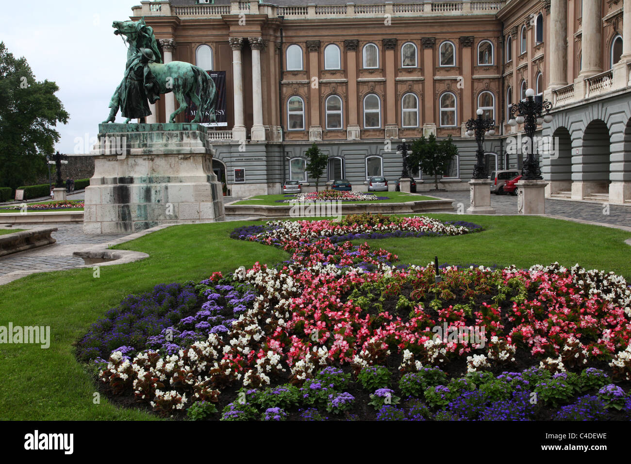 Buda castle royal gardens hi-res stock photography and images - Alamy