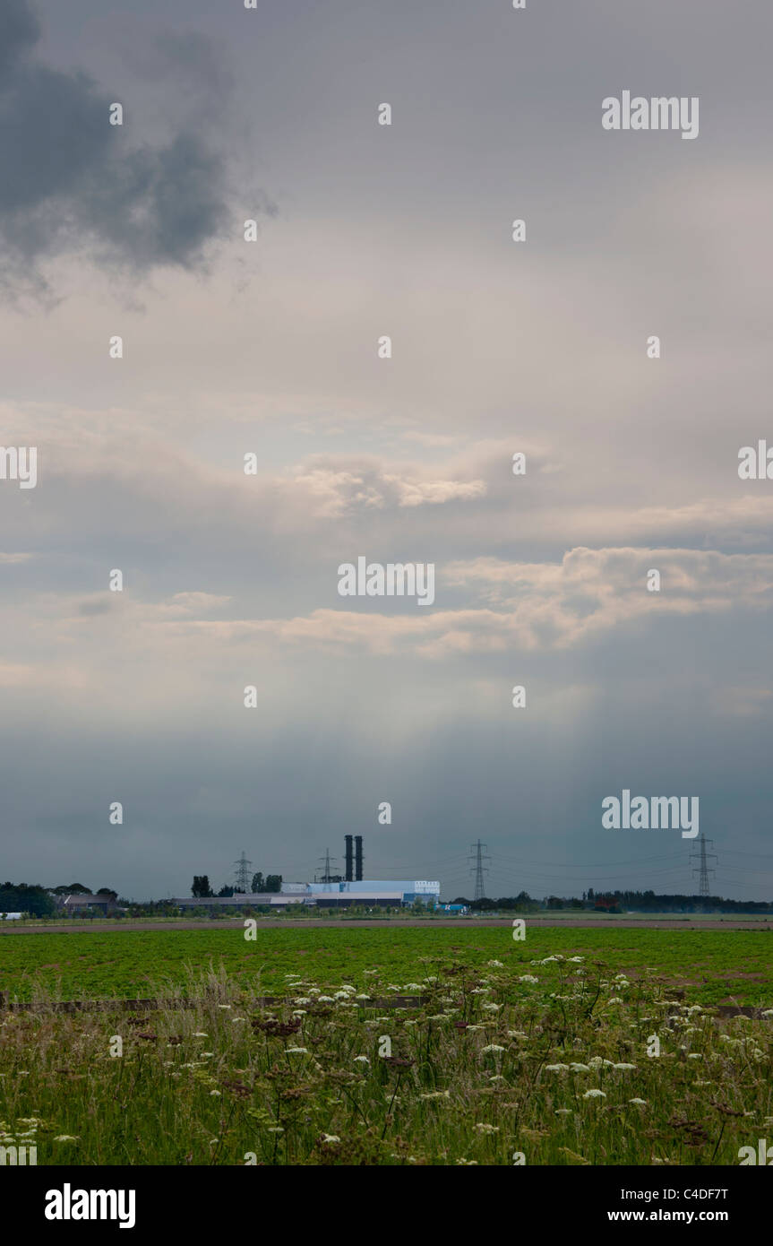 Fen power station Stock Photo - Alamy