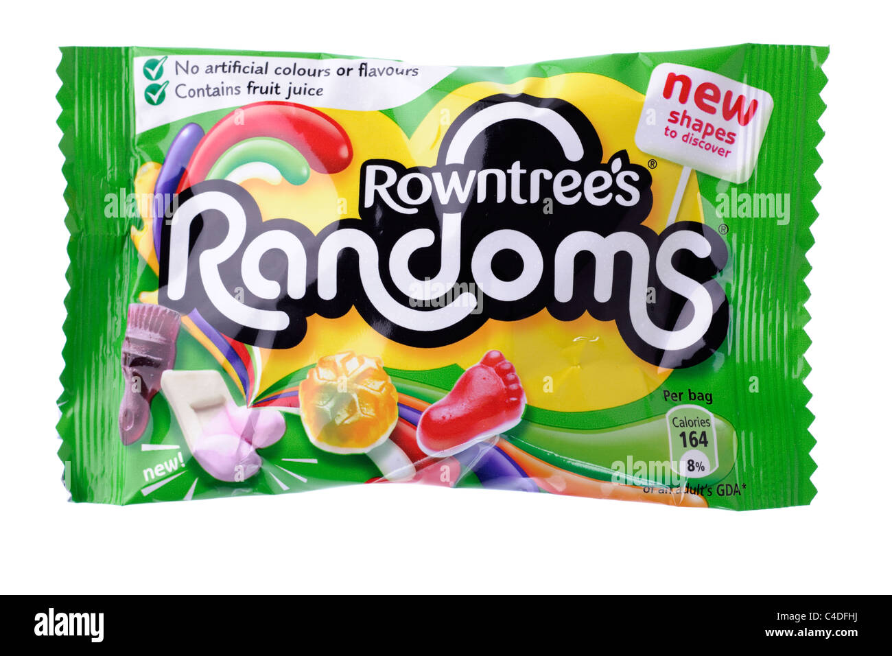 Packet of Rowntrees Randoms chewy sweets Stock Photo - Alamy