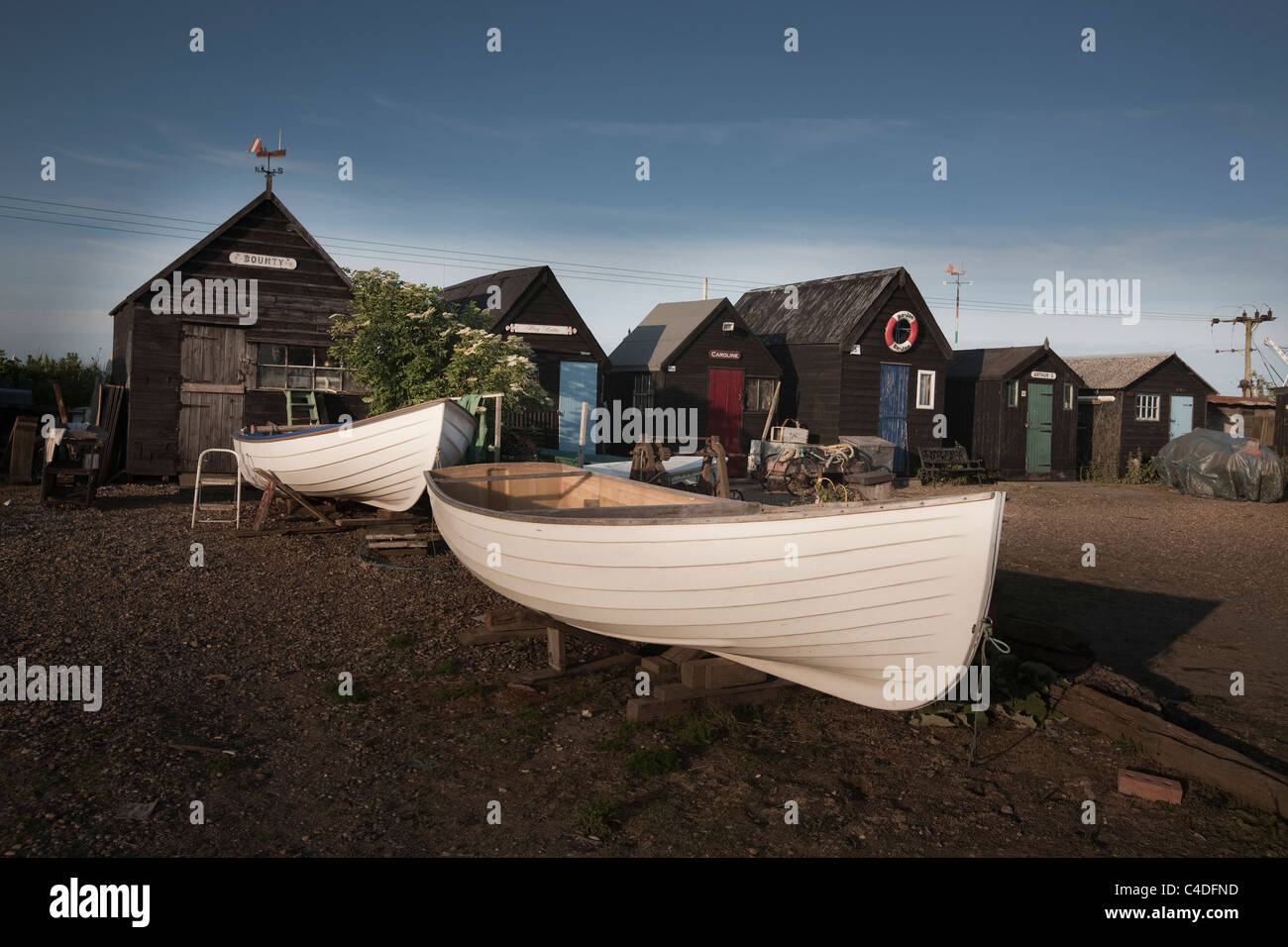Southwold fishing huts hi-res stock photography and images - Alamy