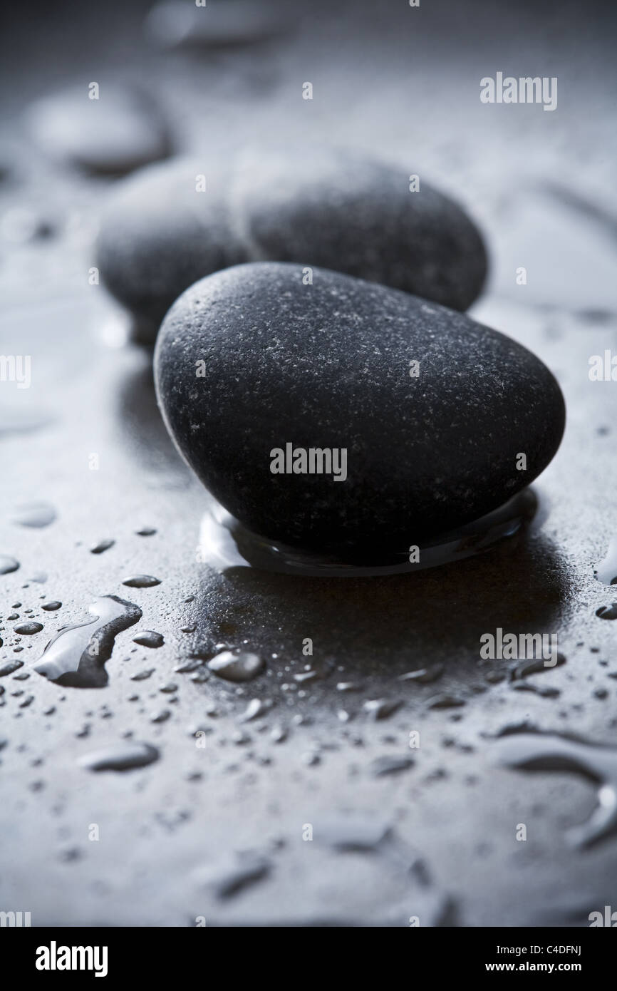 stones and water Stock Photo - Alamy