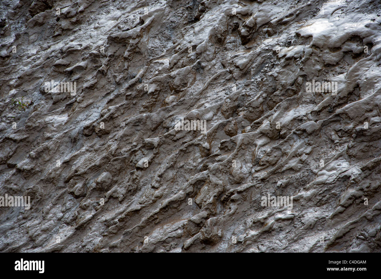 Tidal river mud Stock Photo - Alamy