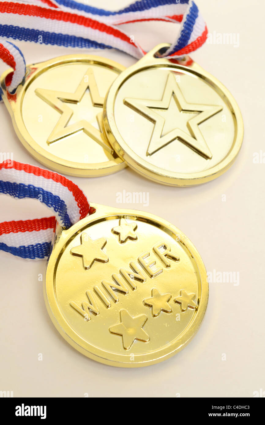 Winners gold medal hi-res stock photography and images - Alamy