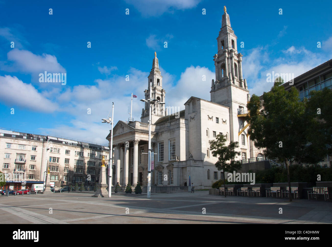 The Civic Hall at Millennium Square, Leeds is home to the City Council ...