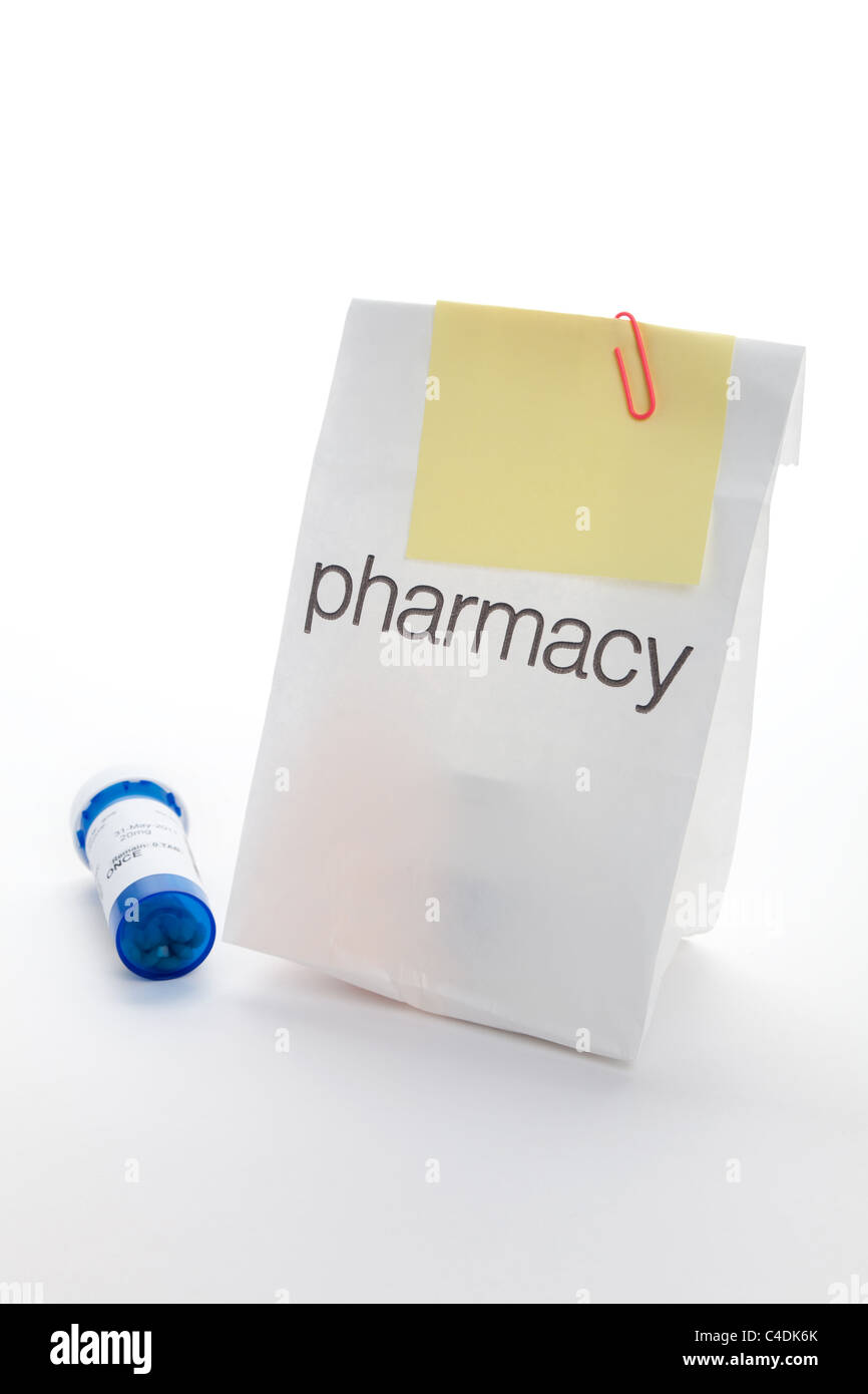 Pharmacy bag hi-res stock photography and images - Alamy