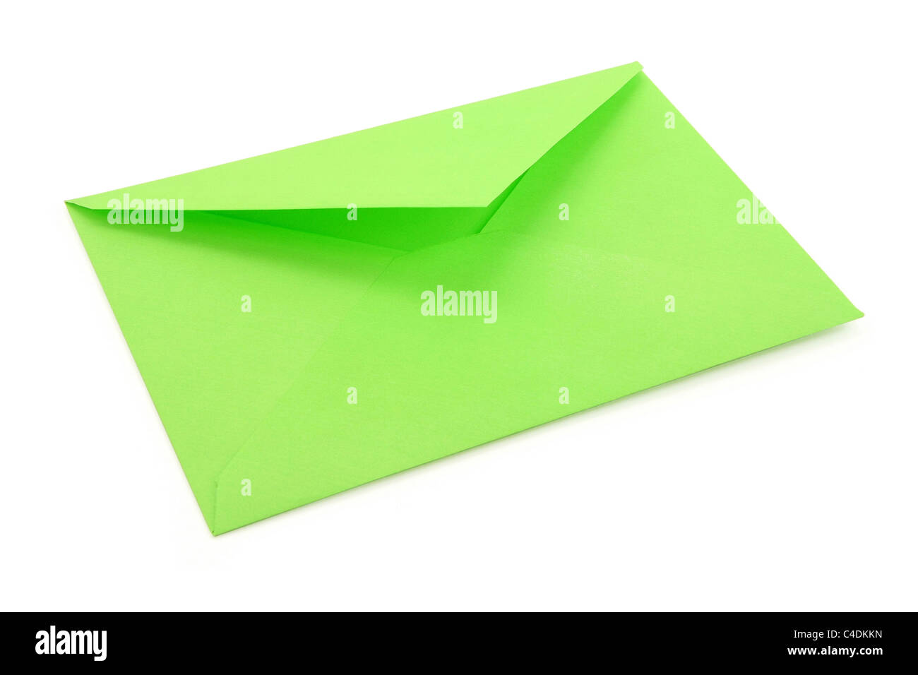 green envelope, concept of communication Stock Photo - Alamy