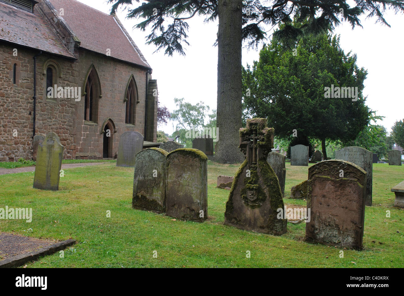 Corley churchyard, Warwickshire, England, UK Stock Photo - Alamy