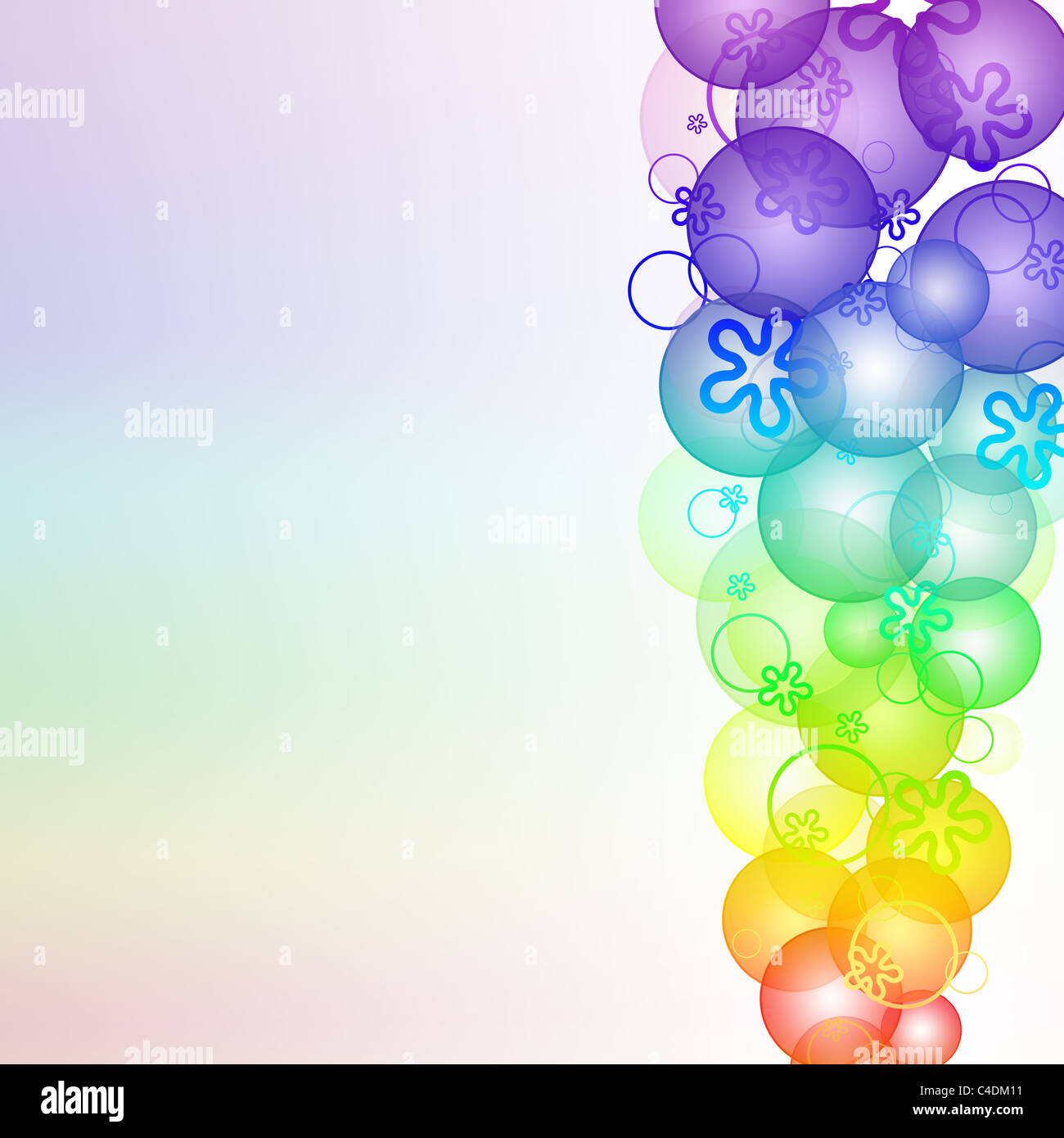 Colorful rainbow background Stock Photo - Alamy