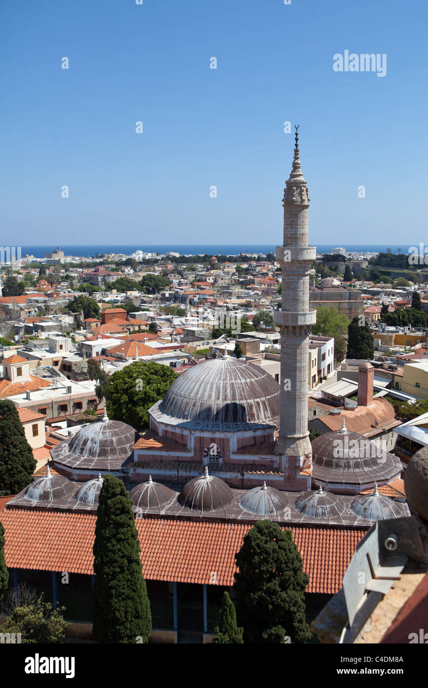 Panoramic view of Rhodes Stock Photo - Alamy