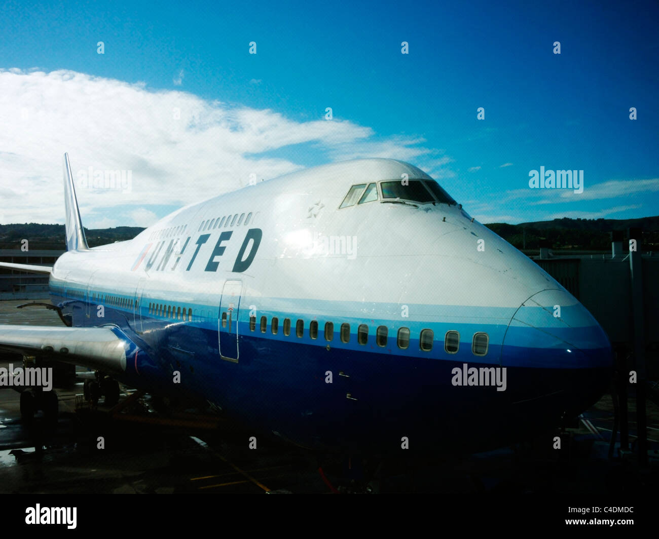 Boeing 747 of united airlines hi-res stock photography and images - Alamy