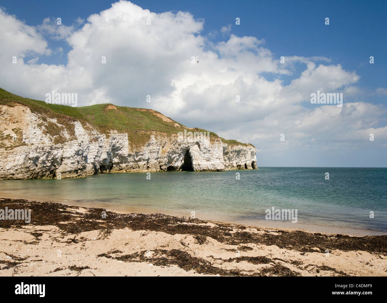 Flamborough head beautiful Yorkshire Coastline scenic coast Stock Photo ...